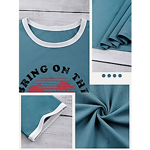 Nlife Bring On The Sunshine Graphic Long Sleeves Tees Blouses for Women Tops Sweaters for Women