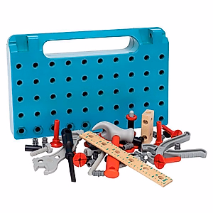 BRIO Builder - 34596 Builder Working Bench | Educational Construction Toy for Kids Age 3 Years Up