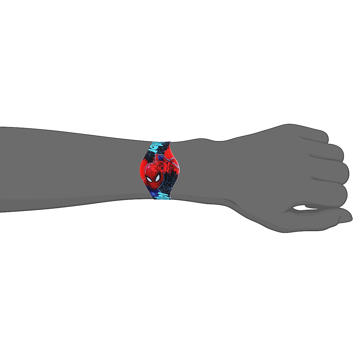 Accutime Marvel Spider-Man Kids' SPD4492 Digital Display Quartz Red Watch