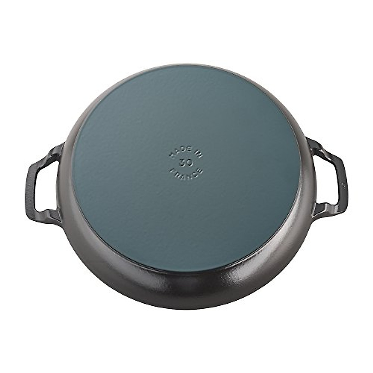 STAUB Braiser with Glass Lid, 3.5-Qt, Matte Black