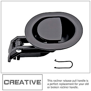 FOMIYES Sofa Chair 1 Set Chair Recliner Release Pull Handle Sofa Recliner Handle Release Handle Replacement Recliner Sofa Recliner Handle Replacement Lazy Sofa Plastic Metal Chair Cushion