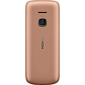 Nokia 225 4G Dual-SIM 64MB Factory Unlocked 4G Cellphone (Sand) - International Version