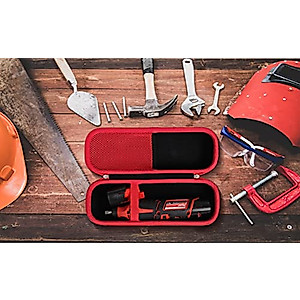 Khanka Hard Storage Case Replacement for Milwaukee 12.0V Cordless Rotary Tool 2460-20, Case Only