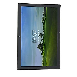 FOLOSAFENAR 10.1 Inch Tablet PC, 2560x1600 6GB RAM 64GB ROM 8MP Rear Camera 10.1 Inch Tablet for Work for Entertainment (Black)