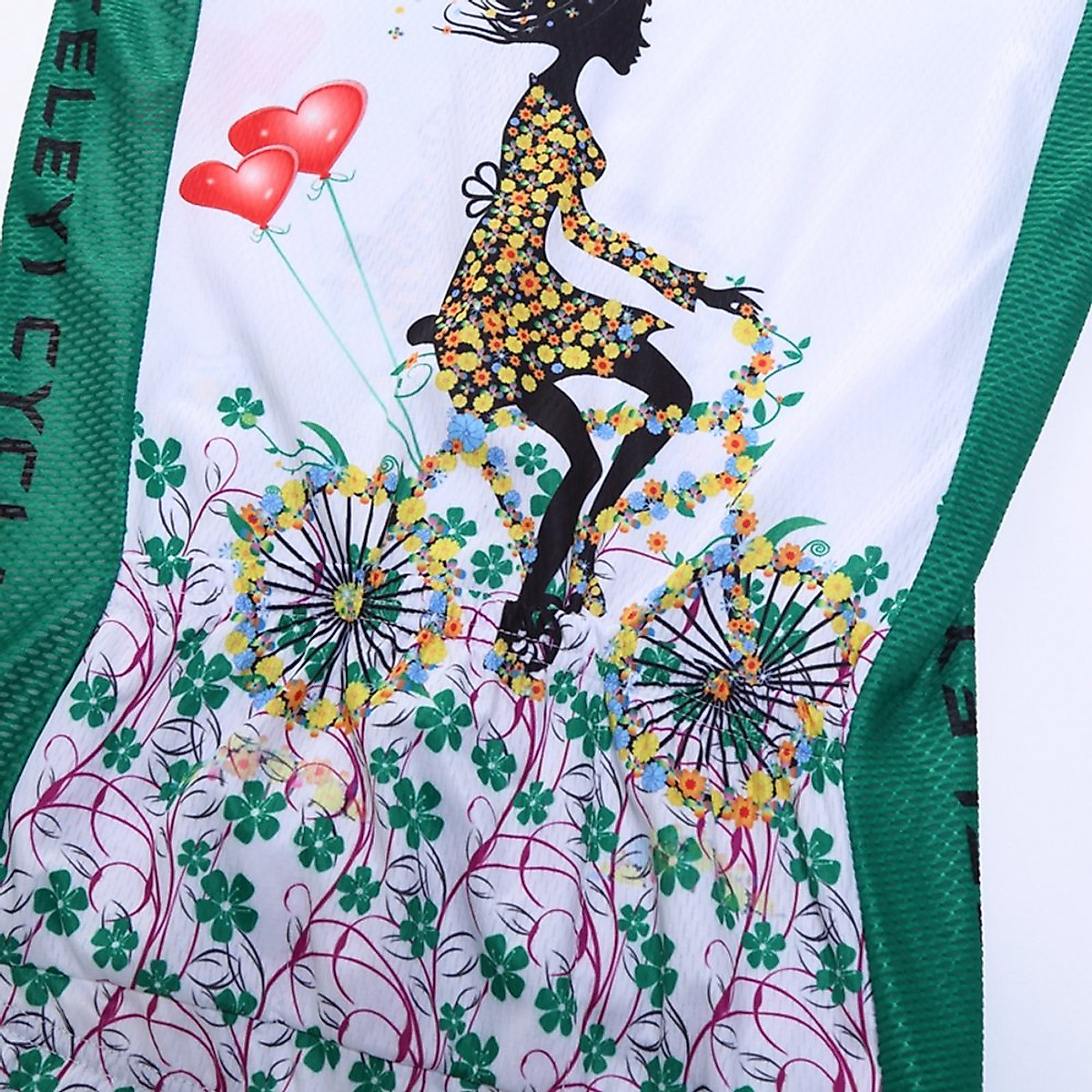 Cycling Jersey Women Short Sleeve Bike Shirts Bicycle Jacket Clothing M