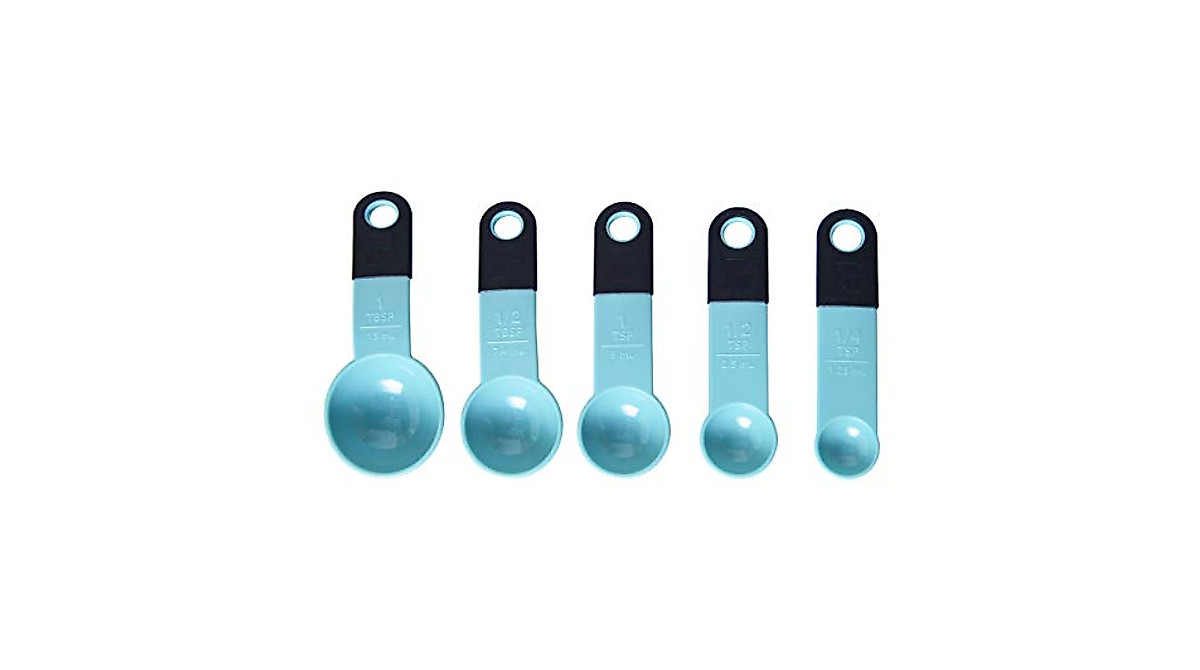 KitchenAid Aqua Measuring Spoons Set - Reliable & Organized