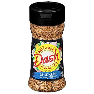 Dash Salt-Free Grilling Blend, Chicken, 2.4 Ounce