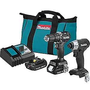 Makita CX205RB 18V LXT® Lithium-Ion Sub-Compact Brushless Cordless 2-Pc. Combo Kit (2.0Ah)