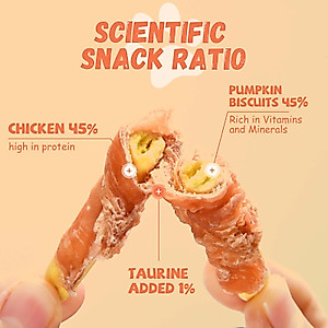 Pawmate Sweet Potato Dog Treats Healthy Low Fat Natural Soft Fish Skin Dog Treats