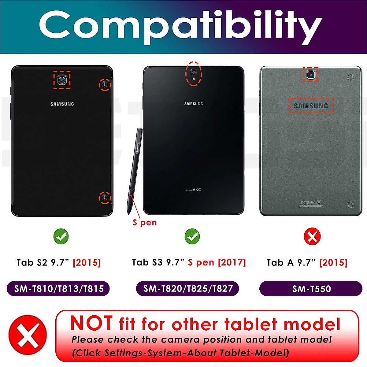 DETUOSI [2-PACK Screen Protector for Samsung Galaxy Tab S2 9.7" 2015 (SM-T810/ T813/ T817T/ T817V), Ultra-Clear/Case Friendly/Touch Sensitive/Anti-Scratch Mica Galaxy Tab S2 9.7" Tempered Glass