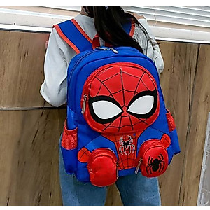 Joiuzacn 3d Cartoon Backpack For Boys 13 Inch Lightweight Waterproof Kids Backpacks Apply To Over 5 Years Old