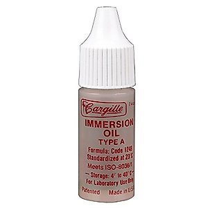 AmScope ML-A-A Microscope Immersion Oil, 1/4 Oz