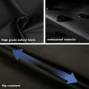 Wulbesin Bread Rack Cover,23"x28"x64" Pan Rack Cover, Bread rack dust cover with zipper, high density waterproof oxford cloth material