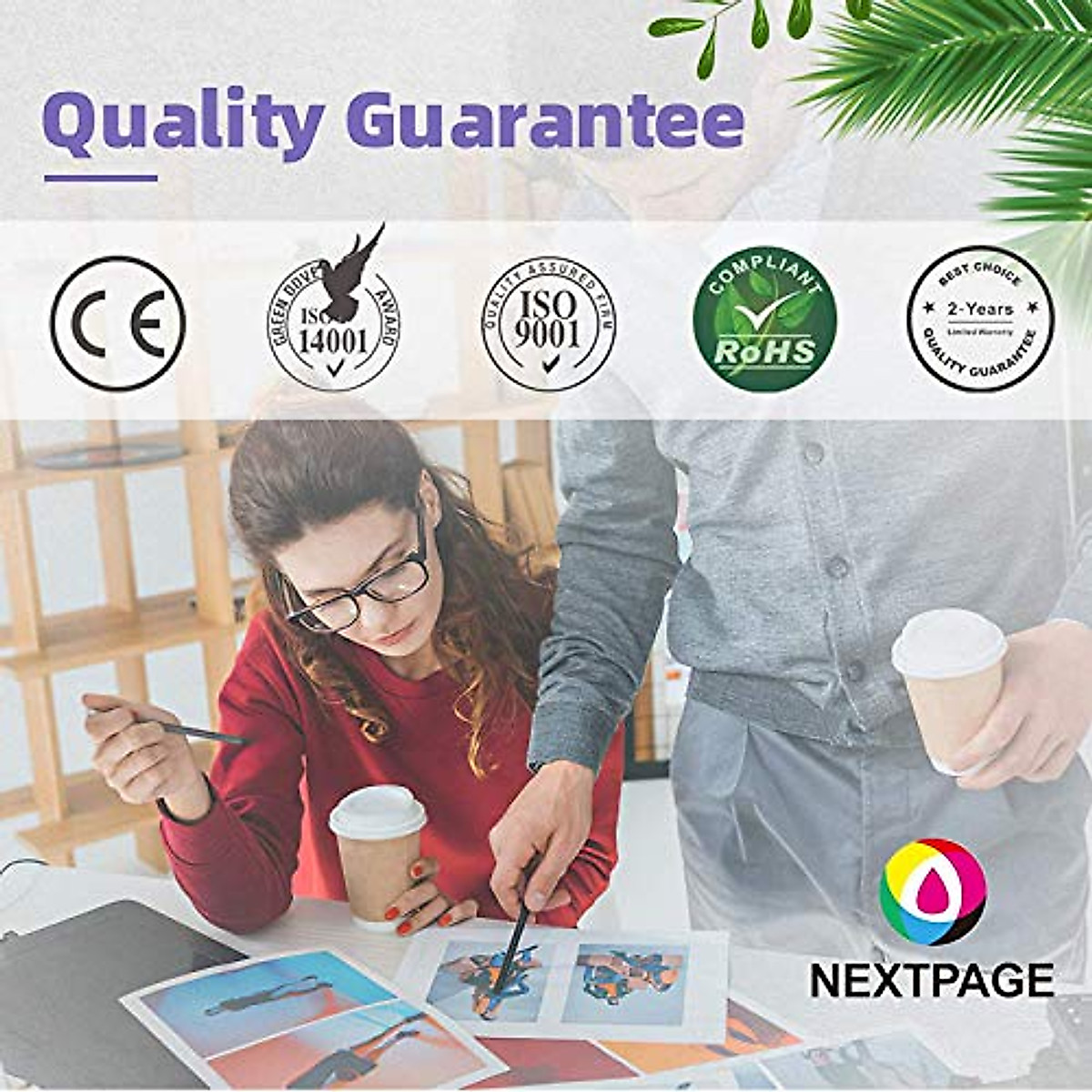 NEXTPAGE Compatible LC75 Ink Cartridges Replacement for Brother LC75 LC71 LC79 XL LC-75 LC LC-71 LC-79 XL Use in Brother J6910CDW J6710CDW J5910CDW J825N J955DN J955DWN J705D J705DW J710D Printer