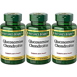 Nature's Bounty Glucosamine Chondroitin Complex, 110 Count (Pack of 3)
