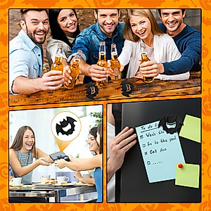 2 Pcs Bat Bottle Opener Fridge Magnet, Christmas Gift Beer Bottle Openers, Magnet Bottle Opener Gift for Christmas Birthday Party Supplies Kitchen