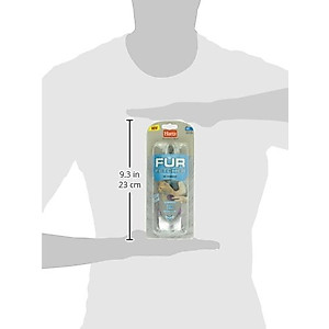 Hartz Groomer's Best Fur Fetcher De-Shedder Cat Brush,Black