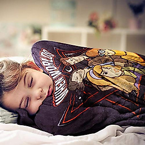 Supernatural Collectibles Scooby Multi-Character Fleece Blanket | 45" x 60”