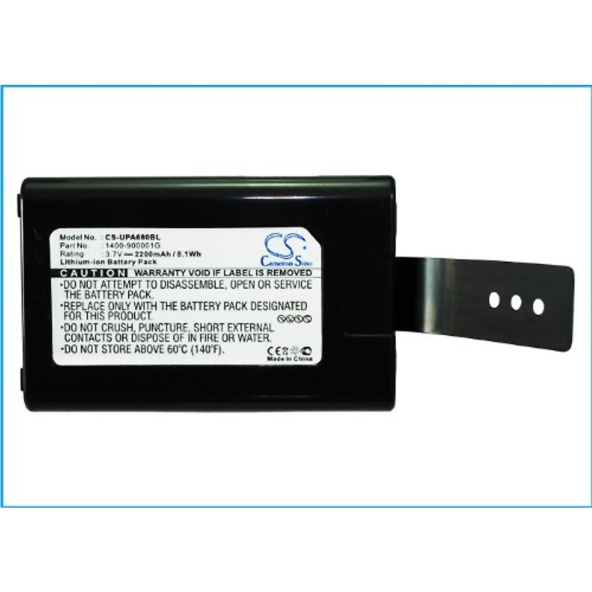 Battery Replacement for Unitech HT680 PA690 HT682 PA692, fit for 1400-900001G 1400-900005G 1400-910005G 1400-910006G