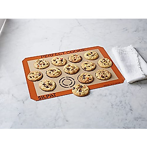 Silpat The Original Perfect Cookie Non-Stick Silicone Baking Mat, 11-5/8" x 16-1/2"
