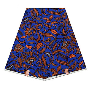 African Ankara Ankara Prints Fabric Veritable Wax Pagne Sewing Dress Craft Patchwork 100% Polyester Africa Ttissu Yards - 1Yard - African Fabric by The Yard