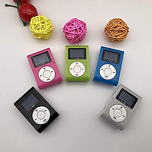 Small Size Portable MP3 Player Mini LCD Screen MP3 Player Music Player Support 32GB TF Card Best Gift