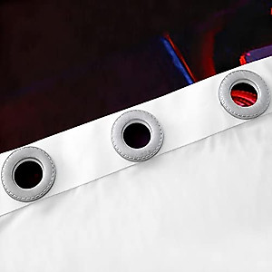 Feelyou Gaming Curtains for Boys Bedroom Kids Gamer Room Decor Curtain 42W x 63L Inches Teens Black and Red Video Game Controller Window Treatments Drapes with Grommets 2 Panels Set