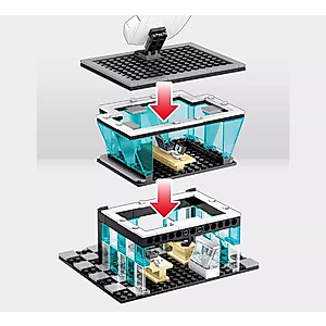 General Jim's Modular City Retail Cell Phone Building Blocks Store | Urban Electronics Emporium Building Set