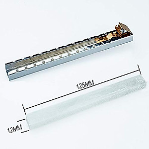 NA Flat Soapstone Holder with 18 Pcs Flat Soapstones for Welders Textile Marking Tools, Making Removable Markings on Steel Cast Iron Fabric