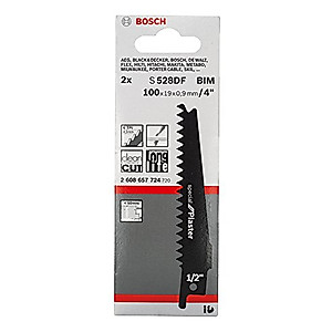 Bosch 2608657724 Saber Saw Blade S528 Df 2 Pcs