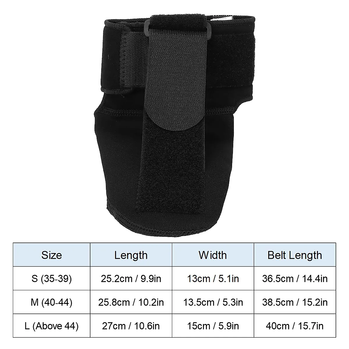 Drop Foot Brace Plantar Fasciitis Night Splint Orthotic Brace Adjustable Ankle Brace for Men and Women(S)