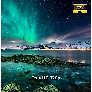 Philips NeoPix Prime One, True HD Projector with Wi-Fi Screen Mirroring, Multimedia Player, Bluetooth Speakers Connection, HDMI