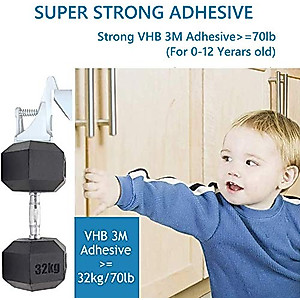 McKain Toilet Locks Child Safety - Bathroom Baby Proof Toilet Lid Lock for Children Under 3 Years No Tools Needed Easy Installation (2 packs)