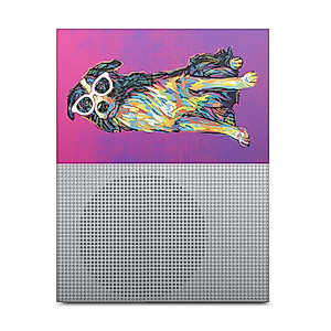 Head Case Designs Officially Licensed P.D. Moreno Border Collie Animals II Vinyl Sticker Gaming Skin Case Cover Compatible With Xbox One S Console and Controller Bundle