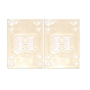 Dime Bag Skateboard 1/8 in Riser Pads (Clear)