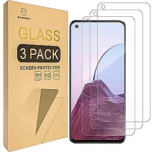 Mr.Shield [3-Pack] Designed For OnePlus Nord N20 5G [Tempered Glass] [Japan Glass with 9H Hardness] Screen Protector with Lifetime Replacement