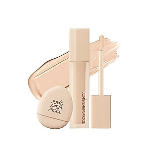 [JUNGSAEMMOOL OFFICIAL] Skin Nuder Concealer (Medium) | Korean Makeup Concealer | Korean Foundation | Natural Coverage