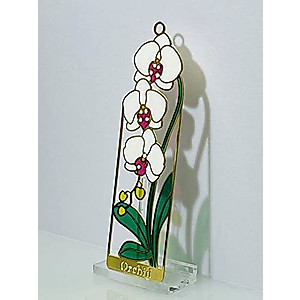 Stained-Glass Style Bookmark [SD] (Orchid)