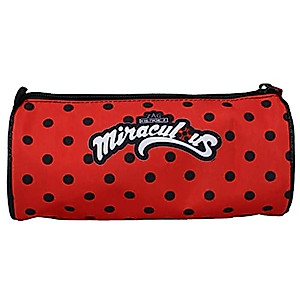 Miraculous Super Heroez Children's Pencil Case for Kindergarten, Nursery - 9 x 20 x 9 cm - Girls