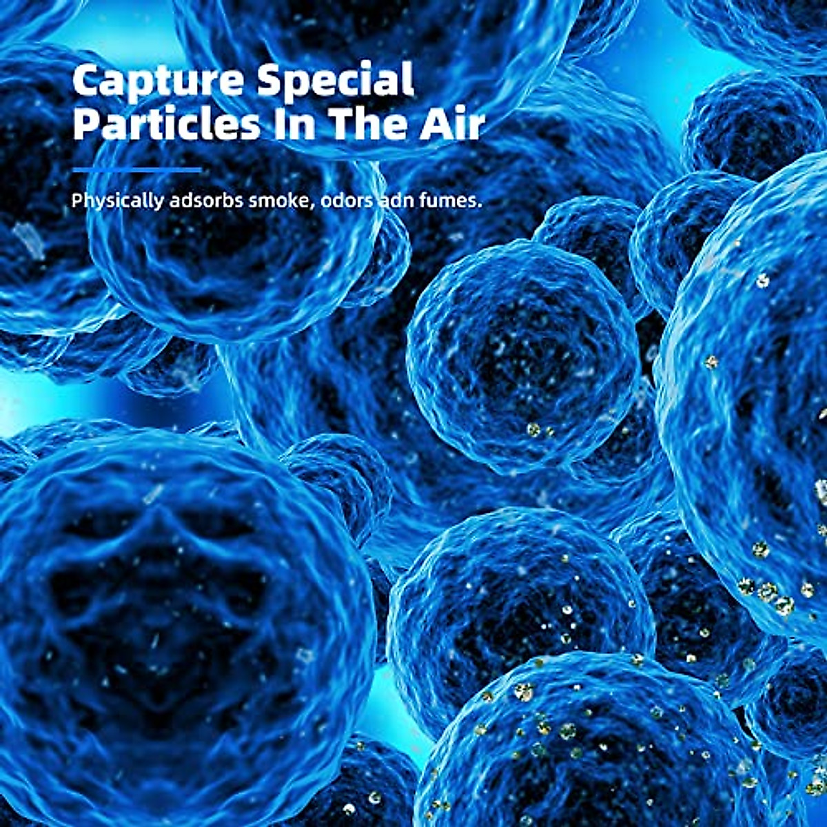 AROEVE Air Purifiers for Large Room(MK03-Black) with Three H13 HEPA Air Filter(One Basic Version & Two Per Dander Version) Remove 99.97% of Dust, Pet Dander, Smoke, Pollen for Home, Bedroom and Office