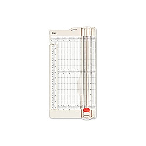 Bira Craft Paper Trimmer and Scorer with Swing-Out Arm, 12" x 6" Base, Craft Trimmer, Trim and Score Board, for Coupons, Craft Paper and Photo