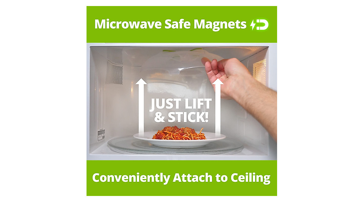 Magnetic Microwave Splatter Cover - Keep Your Microwave Clean