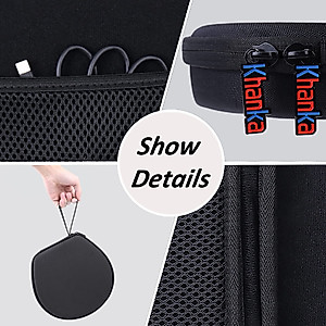 Khanka Hard Carrying Case Replacement for Monster Boomerang/Boomerang Petite Neckband Bluetooth Speaker, Case Only
