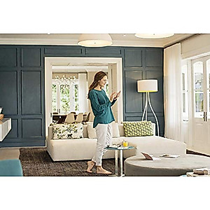 HALO 60W Equivalent A19 Dimmable Adjustable CCT (2700K-5000K) Smart Wireless LED Light Bulb in White (2-Pack)