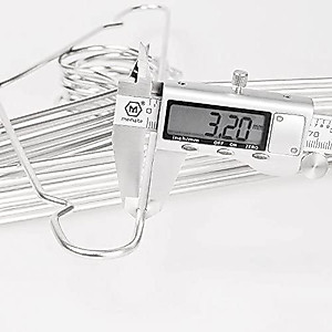 TIMMY Wire Hangers 30 Pack Stainless Steel Strong Metal Wire Hangers Clothes 16.5 Inch