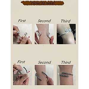 Monkey King tight band spell Bracelet 925 Silver,tight band spell It means that Love you for 10,000 years Symbolizes the couple's true love forever