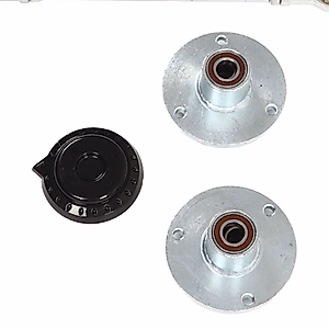 300mm Steering Wheel Steel Kit, Karts Steering Wheel Kit Tie Rod Joint Gear Rack Shaft Kit for 100cc 125cc 140cc 150cc Kart Quad