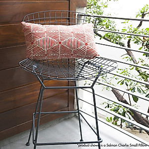 Majestic Home Goods Sage Vertical Stripe Indoor / Outdoor Small Throw Pillow 20" L x 5" W x 12" H