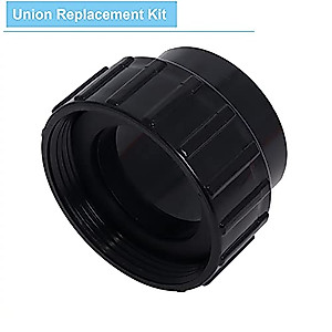 2" Union Replacement kit for Compatible with Hayward Heater Tristar Pump Series Sp3200ee Sp3200x Sp3600 Sp4000 Sp4000x Pool Spa Sanitizer Automation Control Systems Connectors Nuts