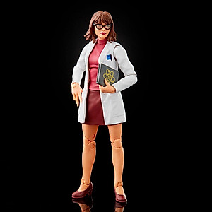 Marvel Hasbro Legends Series X-Men 6-inch Collectible Moira MacTaggert Action Figure Toy, Premium Design and 5 Accessories, Ages 4 and Up, White